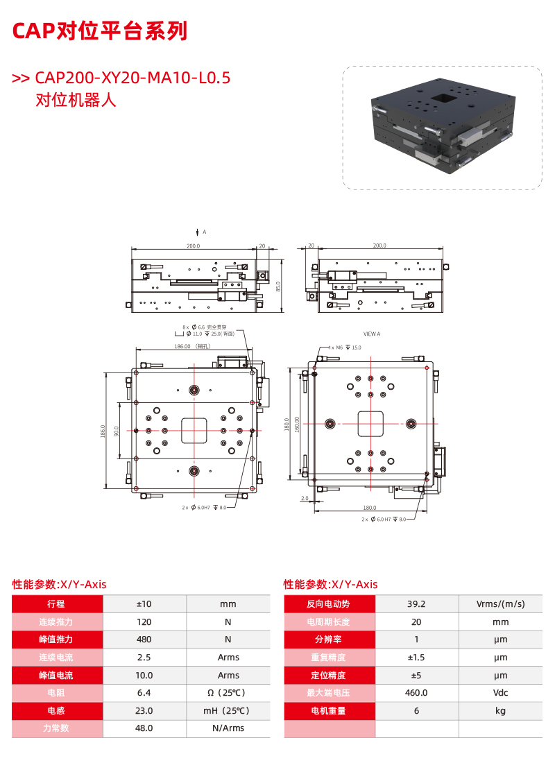CAP200-X20C20-MA10-L0.5 - 苏州创为精驱科技有限公司